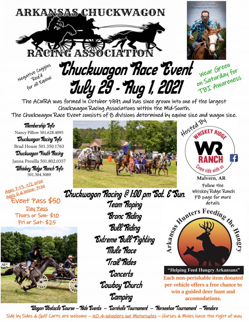 Events | Whiskey Ridge Ranch in Malvern, AR