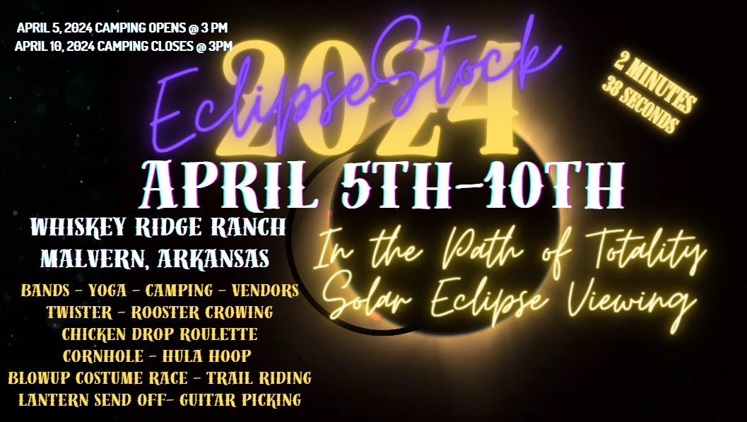 Events | Whiskey Ridge Ranch in Malvern, AR